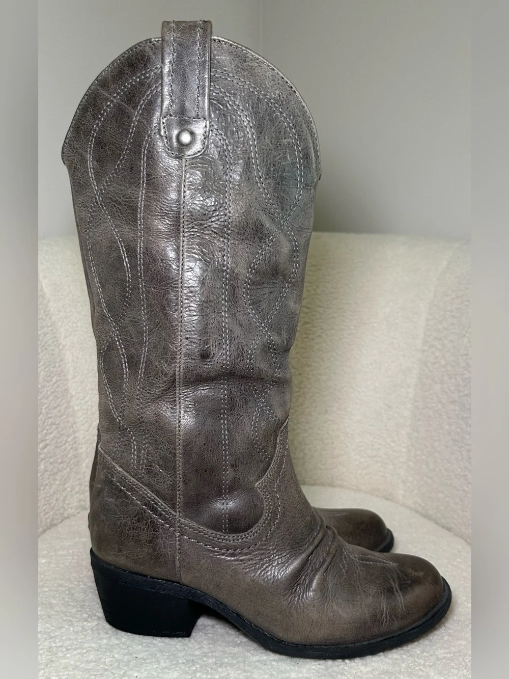 Nurture by Lamaze | Shoes | Nurture By Lamaze Tall Western Boots Gray ...
